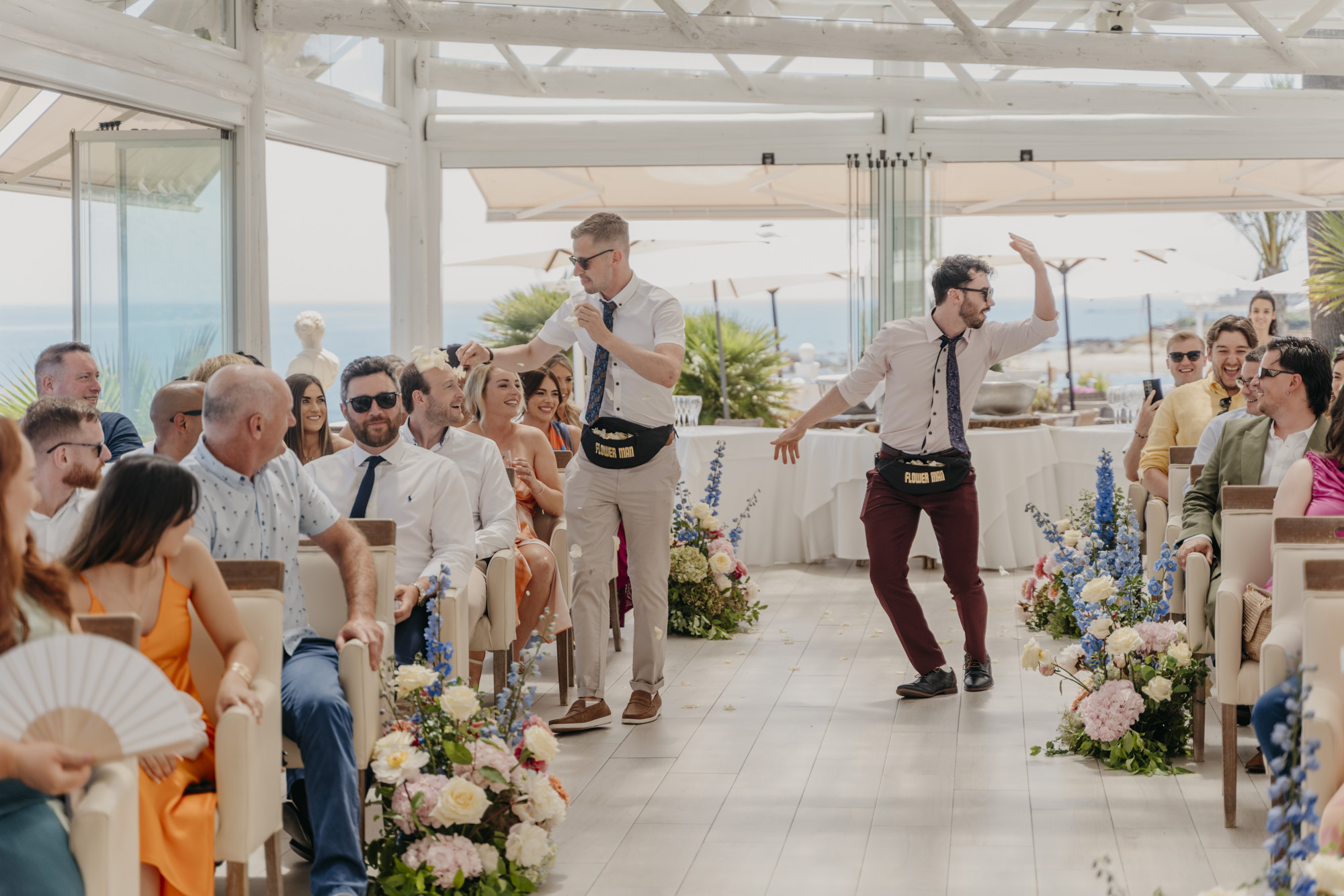 Denise and Darren's seaview wedding ceremony at El Oceano, Malaga ...